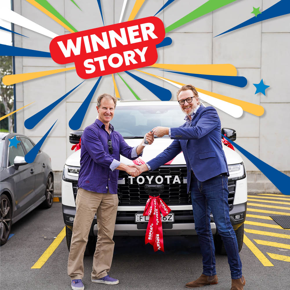 Winner Story, Meet Michael! RSPCA Lottery No. 80 Winner | RSPCA Lottery